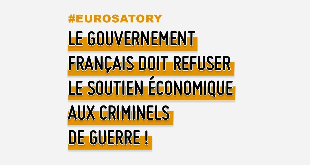 Le gouvernement français doit refuser le soutien économique aux ...