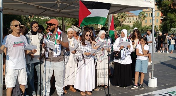 Rassemblement pour la Palestine à Nice - Association France Palestine ...